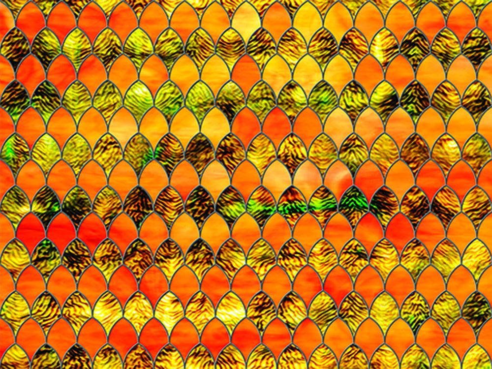 Stained Glass Window Film